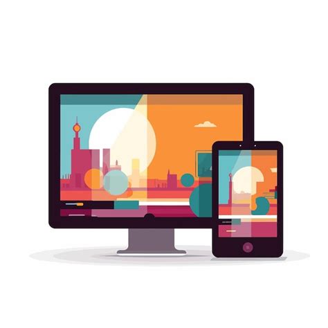 Premium AI Image Vector Art About Computer Simple Vector Image