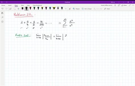 SOLVED The Ratio And Root Tests Use The Ratio Test Or The Root Test To Determine Whether The