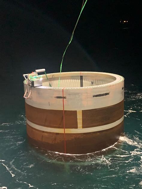 Offshore Mp Flange Offshore Windenergie Windfarm Scanning