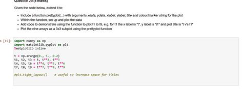 SOLVED Given The Code Below Extend It To Include A Function Called