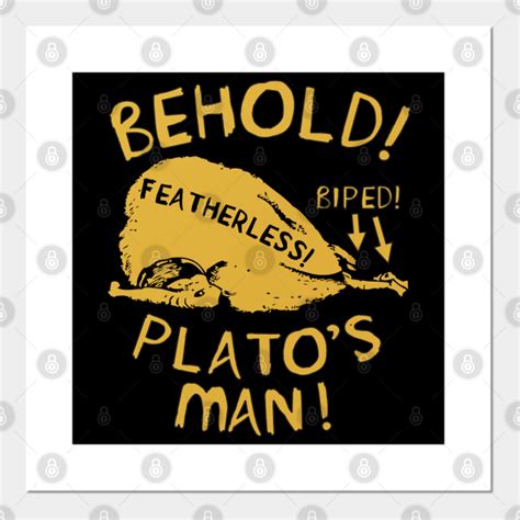 Behold Platos Man Diogenes Featherless Biped Classical Greek