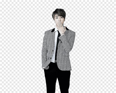 Bts South Korea K Pop კიმ სოკ ჯინი Love Yourself Tear Jin Bts Microphone Sticker Png Pngegg