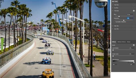 How To Create A Convincing Tilt Shift Effect In Photoshop