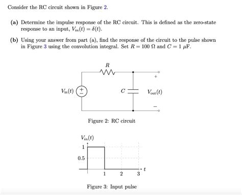 Solved Consider The RC Circuit Shown In Figure A Chegg Com