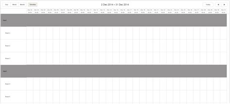 How To Setup Up Timelineview To Display Days On X Axis ASP NET MVC DHTMLX
