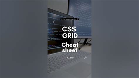 Css Grid Cheat Sheet Parte I Css Html Grid Frontend Youtube
