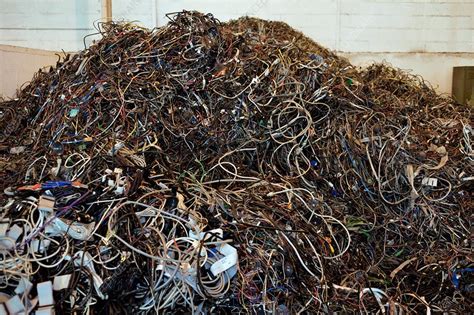 Computer Equipment Recycling Centre Stock Image C0141873 Science