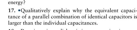 Solved Energy Qualitatively Explain Why The Equivalent Chegg