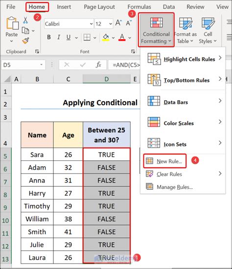 If A Value Lies Between Two Numbers Then Return Expected Output In Excel