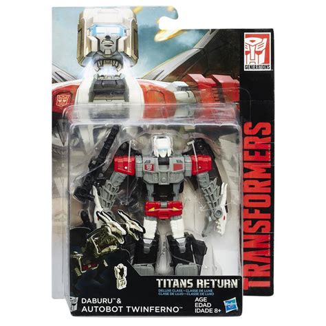 Transformers Titans Return Deluxe Carded Twinferno Action Figure Headquarters