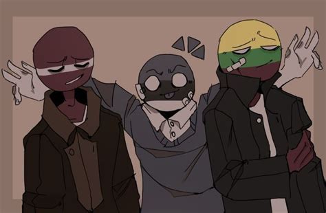 Пин на доске Conutryhumans