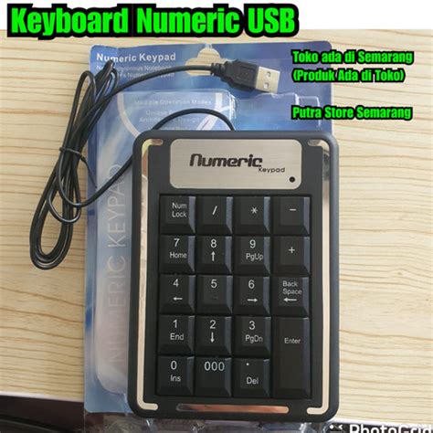 Jual Keyboard Numeric USB Keyboard Usb Angka Keyboard Angka PC Keboard Khus Kota Semarang