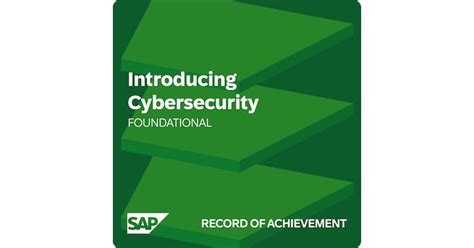 Vamsi Krishna P On Linkedin Introducing Cybersecurity Record Of Achievement Was Issued By Sap To…
