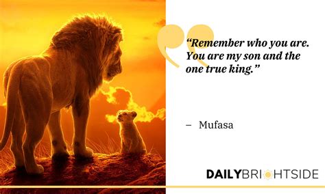 Lion King Mufasa And Simba Quotes