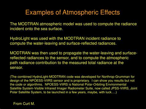 Ppt Atmospheric Correction And Adjacency Effect A Little Powerpoint