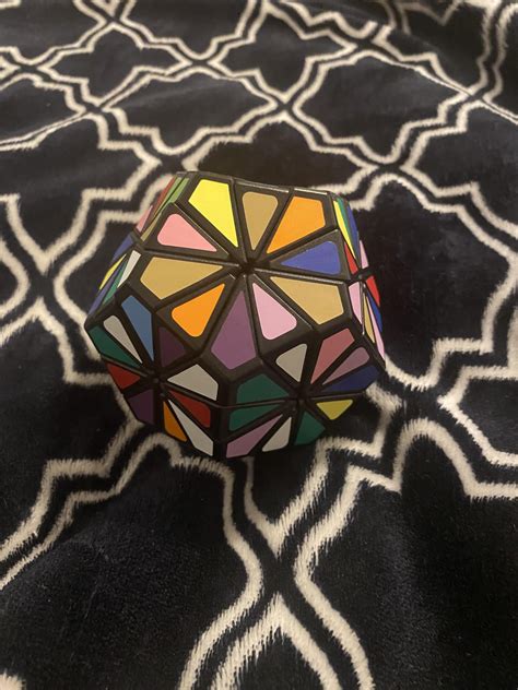 Got A Pyraminx Crystal Recently Probably One Of The Last Ones To Ever Be Sold And Solved It