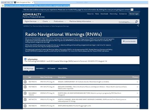 Navigational Warnings A Quick Method To Update Your NAVAREA Folder