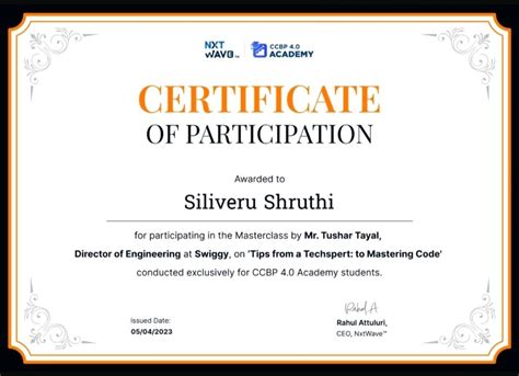 Shruthi Siliveru On Linkedin Nxtwave Ccbp Techworld