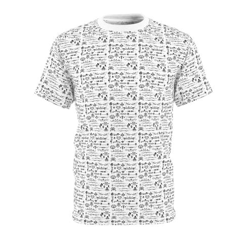 Unisex Cut And Sew Tee Aop Etsy