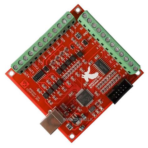 Breakout Board CNC USB MACH Khz Axis Interface Driver Motion Controller Board Duinolk