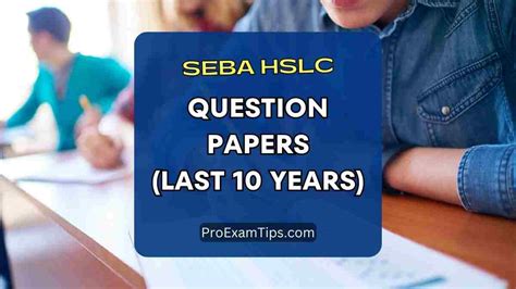 Seba Hslc Question Paper 2024 Download And Prepare For Success Pro
