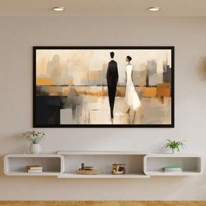 Samsung Frame Tv Art Contemporary Art Etsy