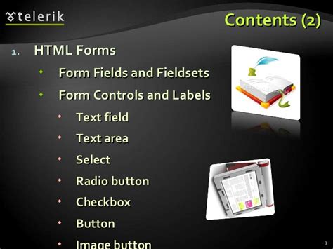 Tables And Forms In Html