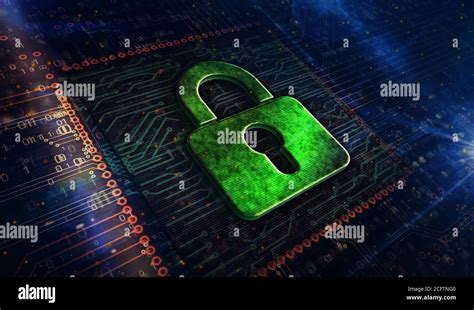 Cyber Security Computer Protection Digital Safety Technology With