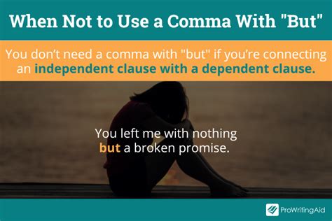 Comma Before Or After But When And How To Use Commas Correctly