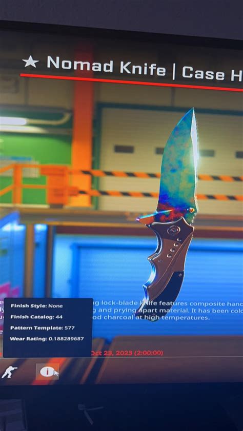 How Much 1 Blue Gem Nomad Float 018828968703747 It Is 7 In The World Rcsgo