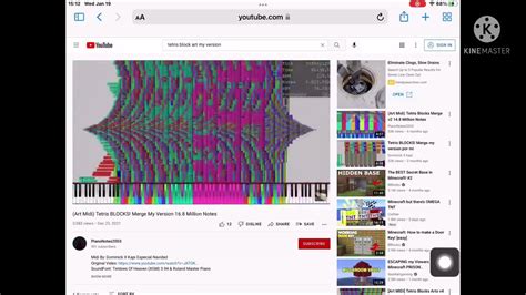 Tetris Blocks Merge My Version Almost 2x Speed Full Video Youtube