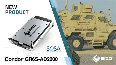 Eizo Unveils Ruggedized 3u Openvpx Video Graphics And Gpgpu Card Ust