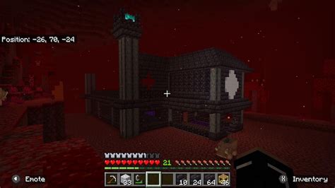 Wip Nether Base R Minecraftbuilds