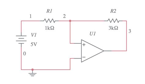 Inverting Op Amplifier Circuit Multisim Live Riset Inverting Op Amplifier Circuit Multisim Live Riset