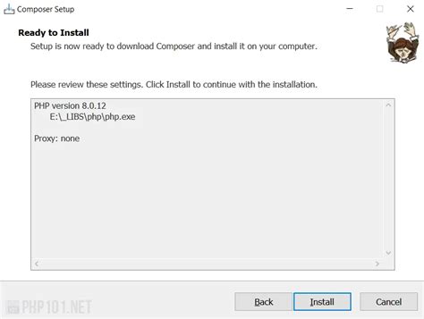 How To Install Composer On Windows PHP