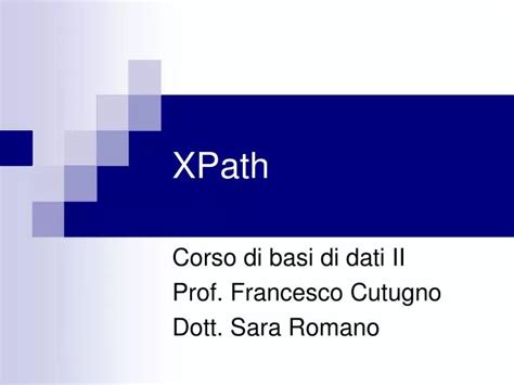 Ppt Xpath Powerpoint Presentation Free Download Id4451371