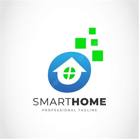 디지털 스마트 홈 로고 디자인 표지 이성 표지 디자인 Png 일러스트 및 벡터 에 대한 무료 다운로드 Pngtree