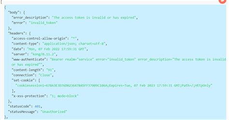 The Access Token Is Invalid Or Has Expired Questions N N Community