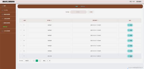 Java酒店员工管理系统开题源码 Csdn博客