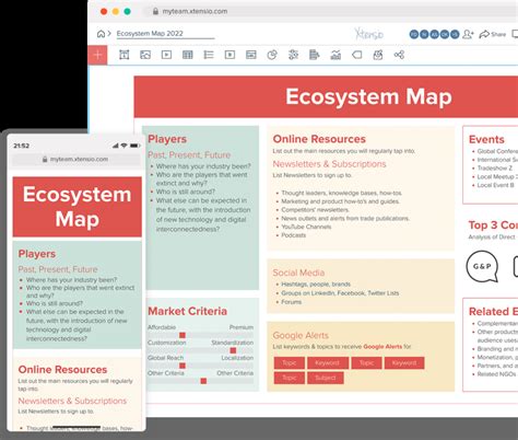 How To Do Ecosystem Mapping With Template And Examples