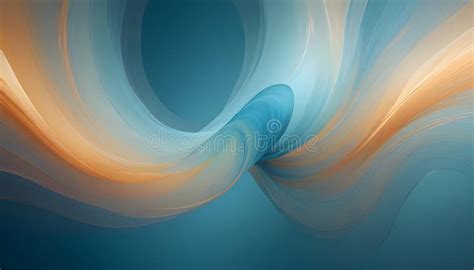 An Abstract Image Of Swirling Translucent Colored Ribbons The Colors Blend Creating A