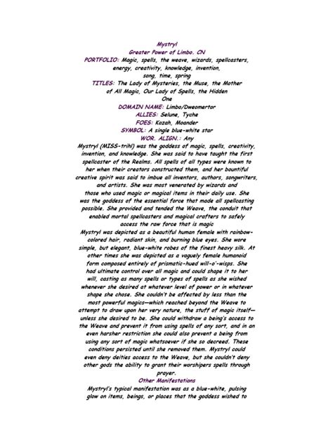 Crescent Lore Pdf Forgotten Realms
