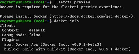 Fleetctl Preview Asking For Docker While Docker Is Installed · Issue 286 · Fleetdmfleet · Github