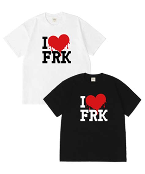 프랑켄모노 당일발송 Heavy Cotton 멜팅러브 반팔 티셔츠