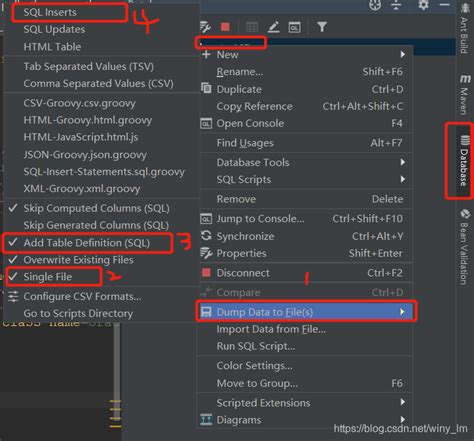 Idea导出oracle表结构和数据 Csdn博客