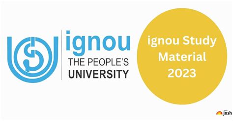 IGNOU Study Material Free PDF Download Status