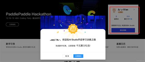 paddle百度飞浆入门使用教程 百度飞桨入门教程 csdn博客