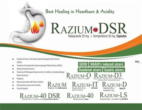 Rabeprazole 40mg Domperidone 30mg Sustained Release Capsule At Rs 160 0 Box New Items In