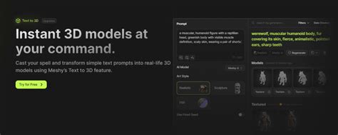 Meshy Ai Review How I Generated 3d Models In One Minute Uniteai