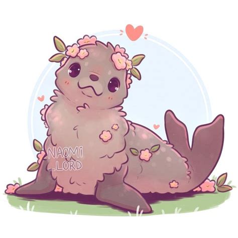 Naomi Lord Art On Instagram “ 🌸 New Kawaii Animal Tiiime This Week It